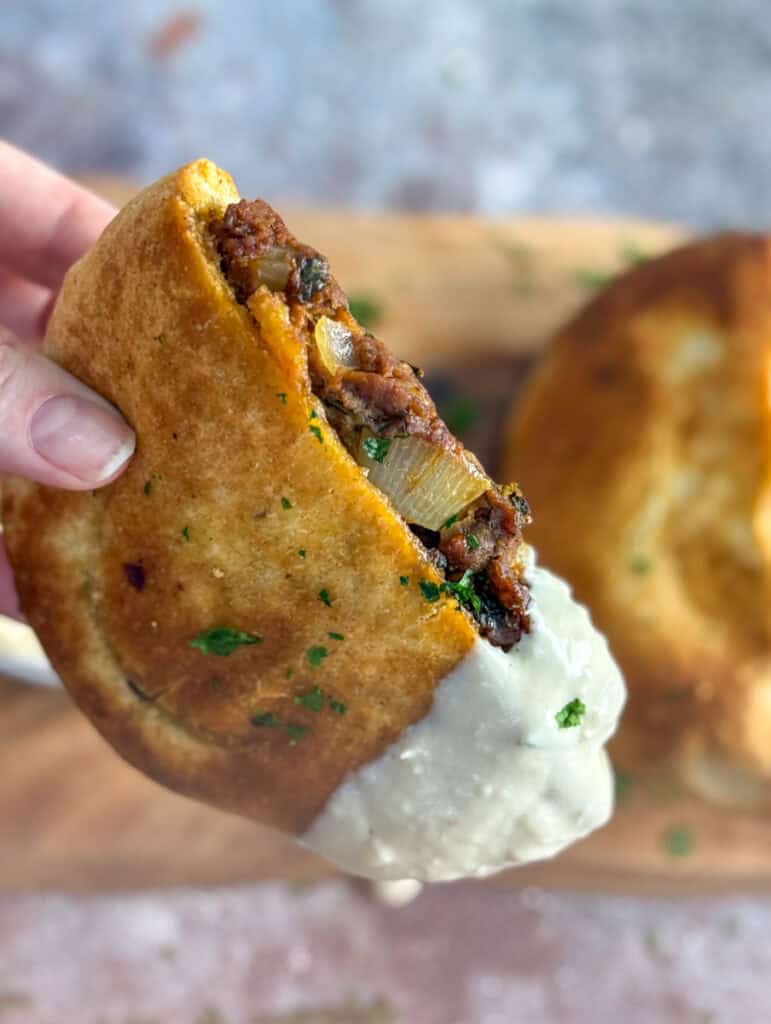 Vegan Hawawshi - The Cozy Vegan Kitchen